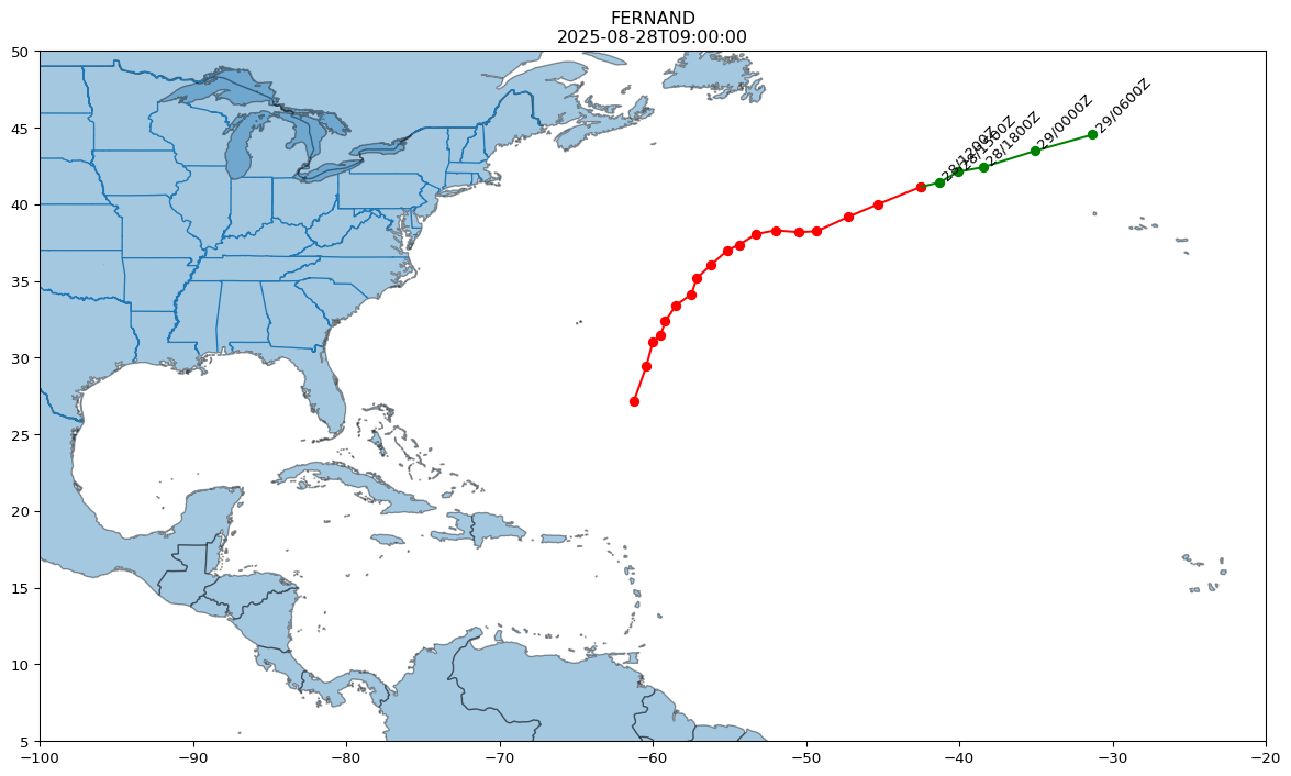 Hurricane and Storm Tracking